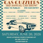 Grace's Gas Guzzlers 3rd Annual Car Show | June 20, 2026 - Dude Walker ...